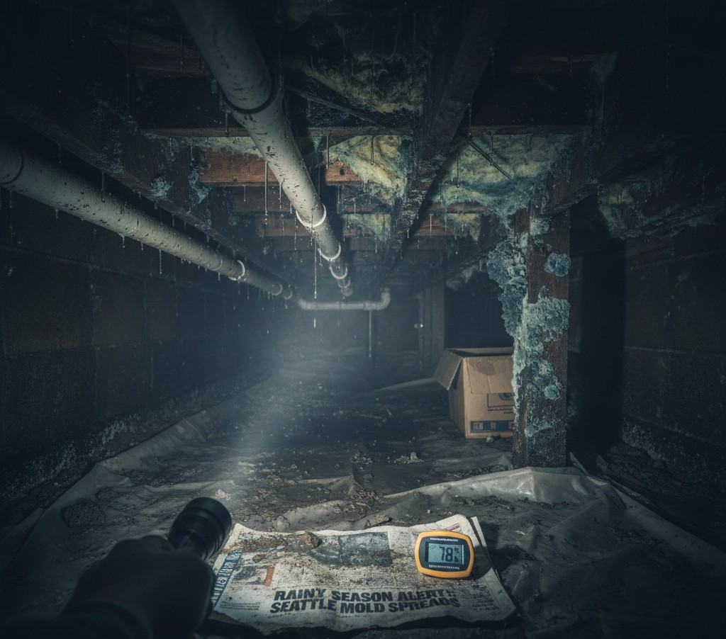 Why Seattle Crawl Spaces Get Mold in 48 Hours | Expert Guide